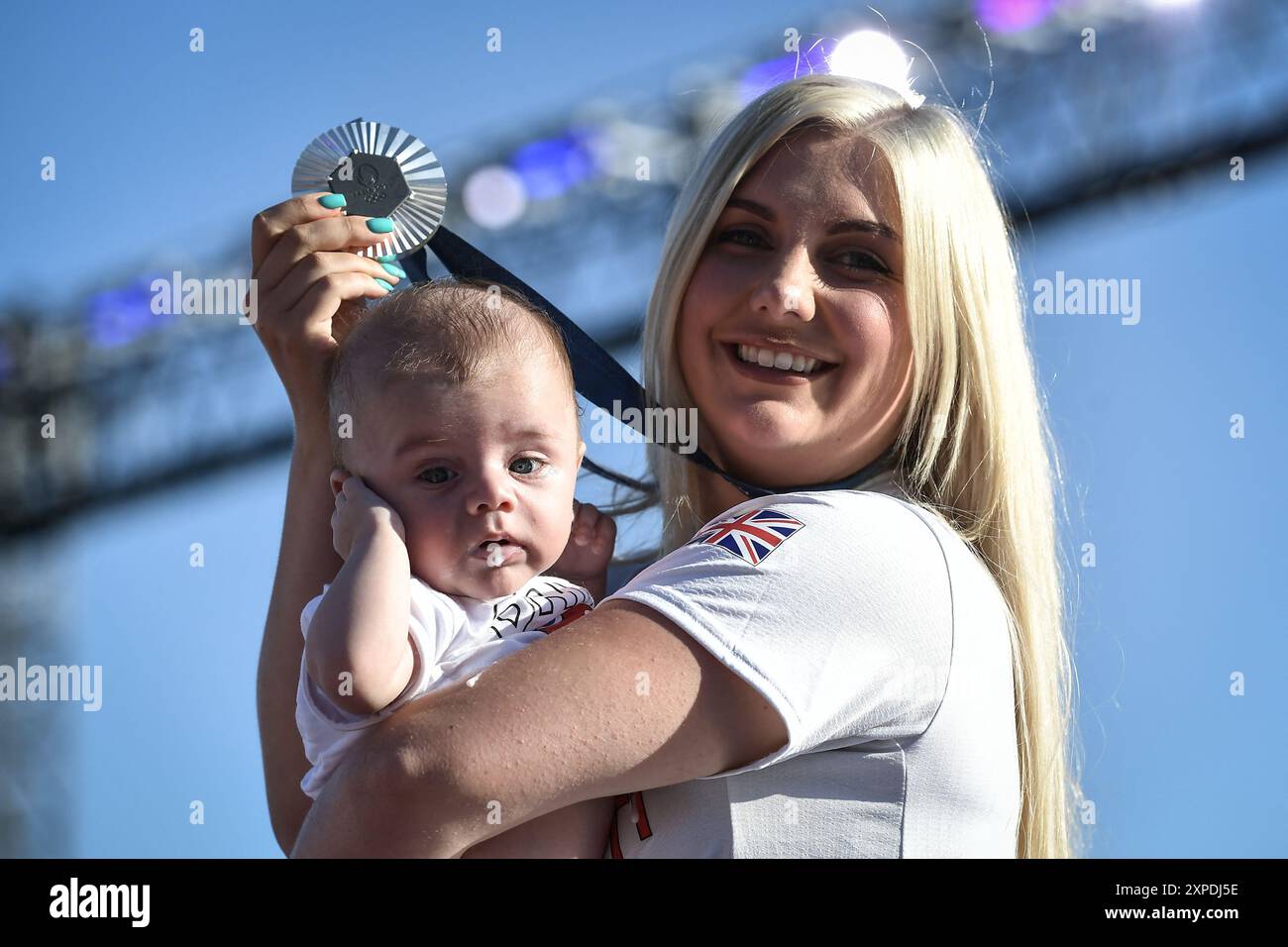 Paris, France. 05th Aug, 2024. Amber Jo Rutter of Team Great Britain ...