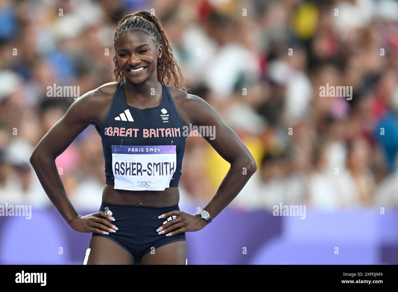 Dina asher smith paris 2024 hi-res stock photography and images - Alamy