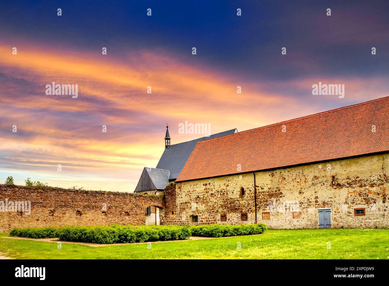 Leisnig, Mildenstein, Castle Stock Photo - Alamy