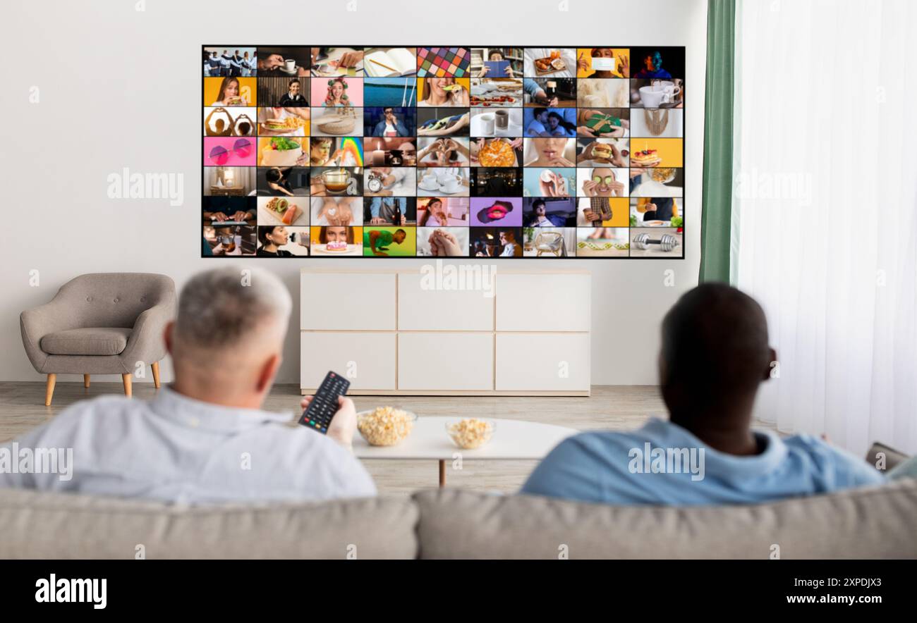 Multiple tv screens display hi-res stock photography and images - Alamy