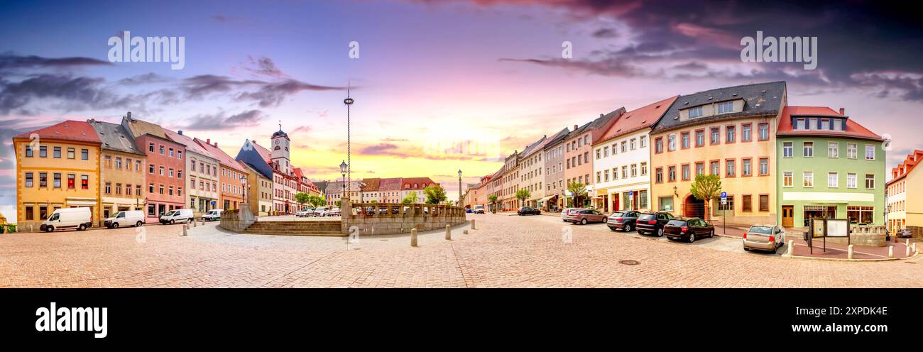 old city of Leisnig, Germany Stock Photo - Alamy