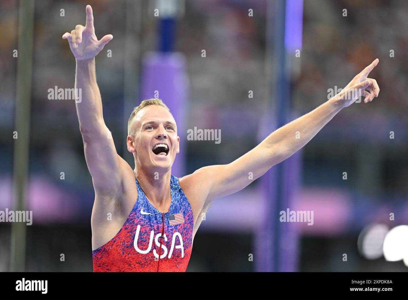 Sam kendricks paris hi-res stock photography and images - Alamy