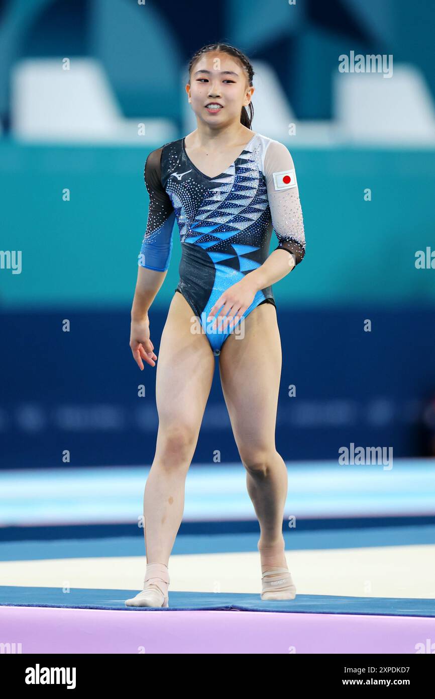 Paris, France. 5th Aug, 2024. Rina Kishi (JPN) Gymnastics - Artistic : Women's Apparatus Floor ...