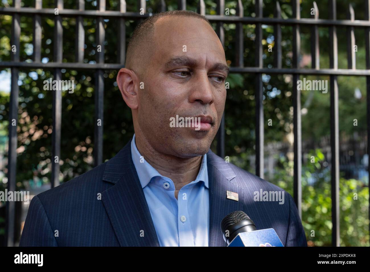 New York, New York, USA. 5th Aug, 2024. House Minority Leader Hakeem ...