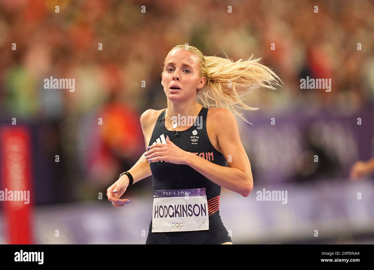August 05 2024: Keely Hodgkinson (Great Britain) wins gold during the ...