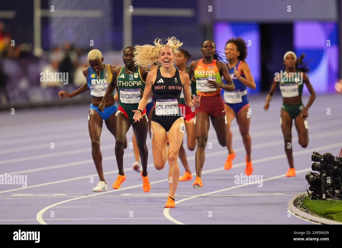 Keely hodgkinson gold olympics paris hi-res stock photography and ...