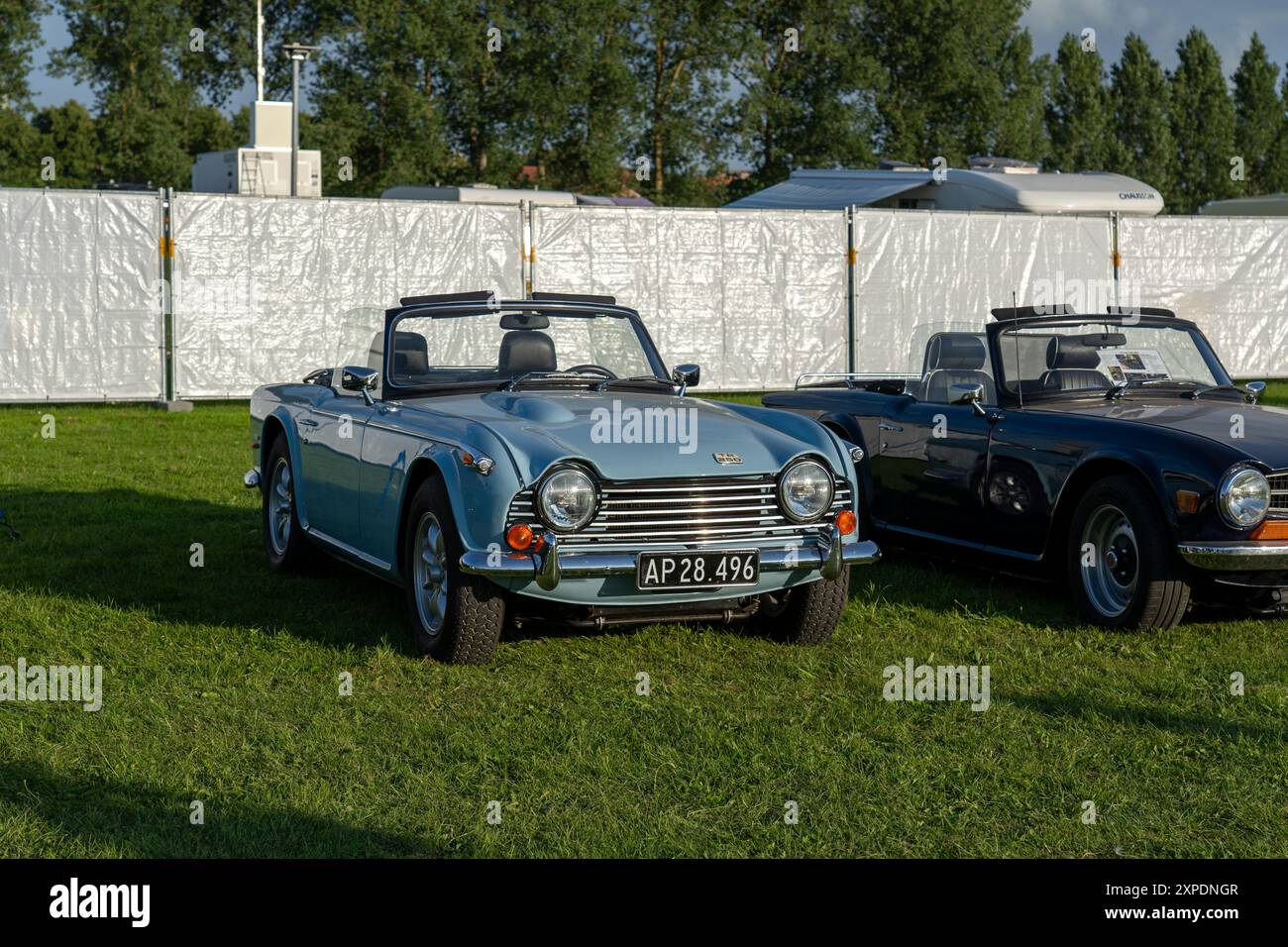 TR250 Vintage Car Stock Photo - Alamy