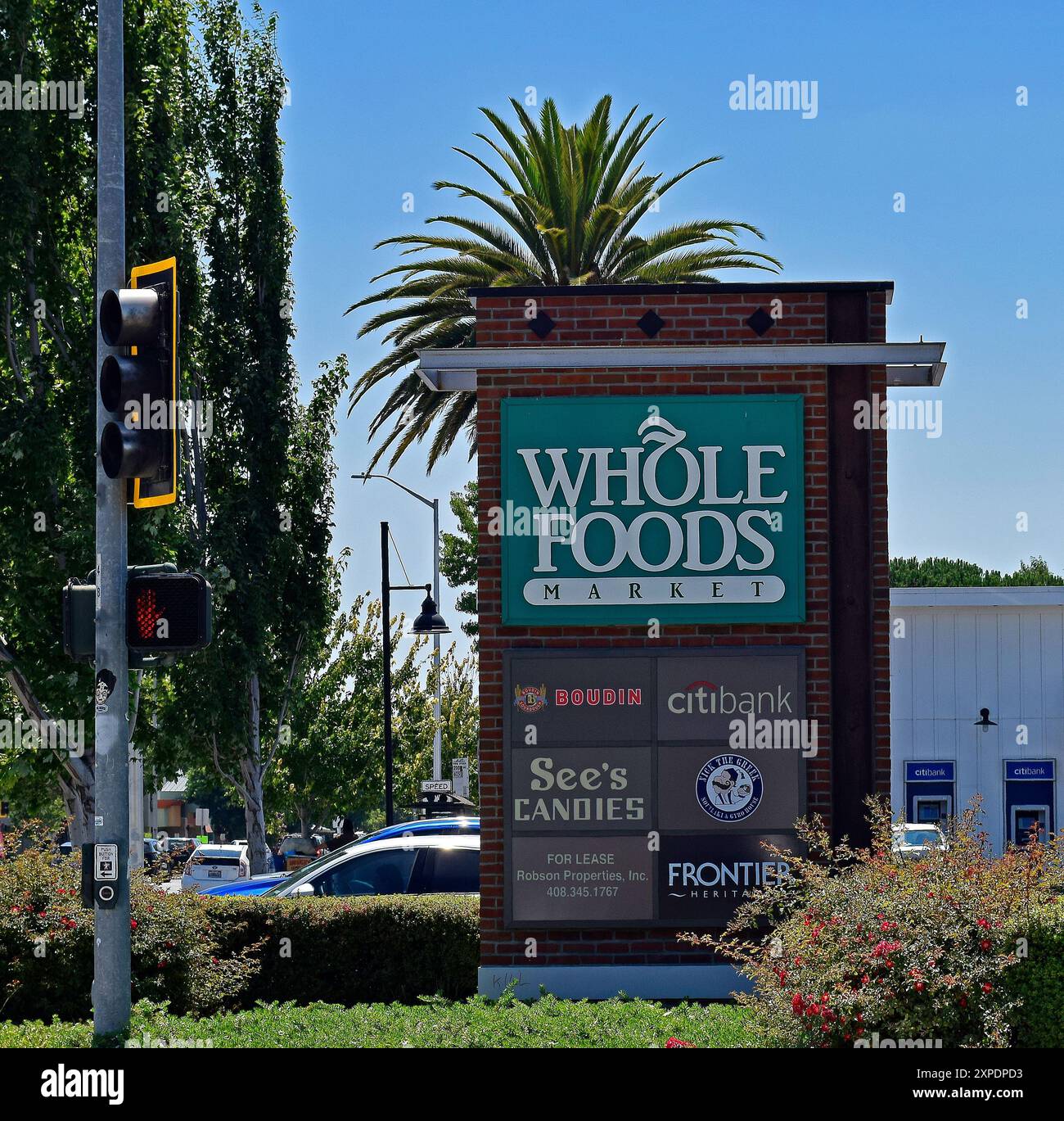 Whole Foods Market sign in California Stock Photo - Alamy