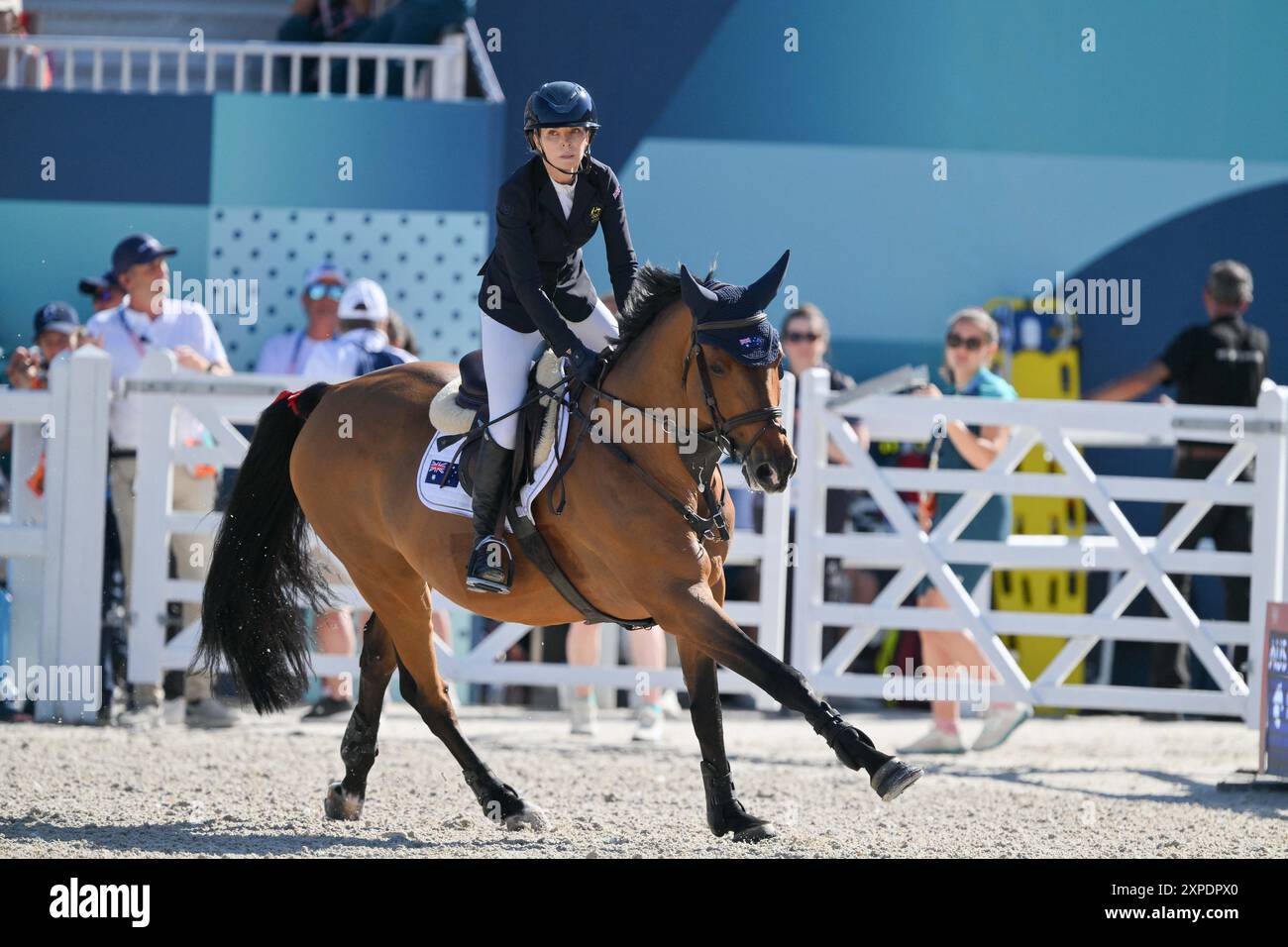 Versailles, France. 05th Aug, 2024. Edwina Top-Aleander and Fellow ...