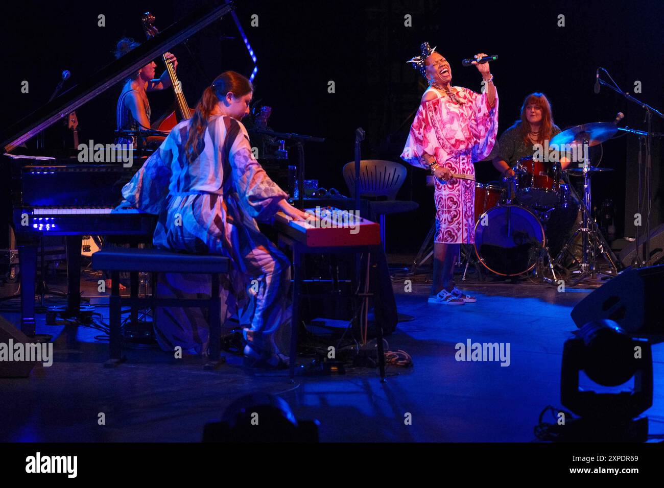 Teatro Romano, Verona, Italy, August 03, 2024, Dee Dee Bridgewater ...