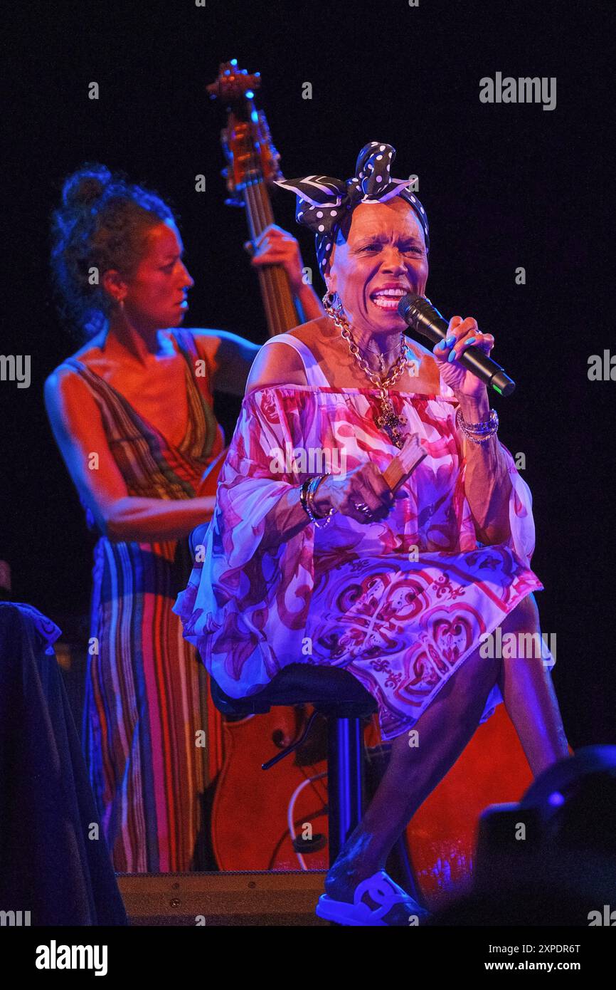 Teatro Romano, Verona, Italy, August 03, 2024, Dee Dee Bridgewater ...