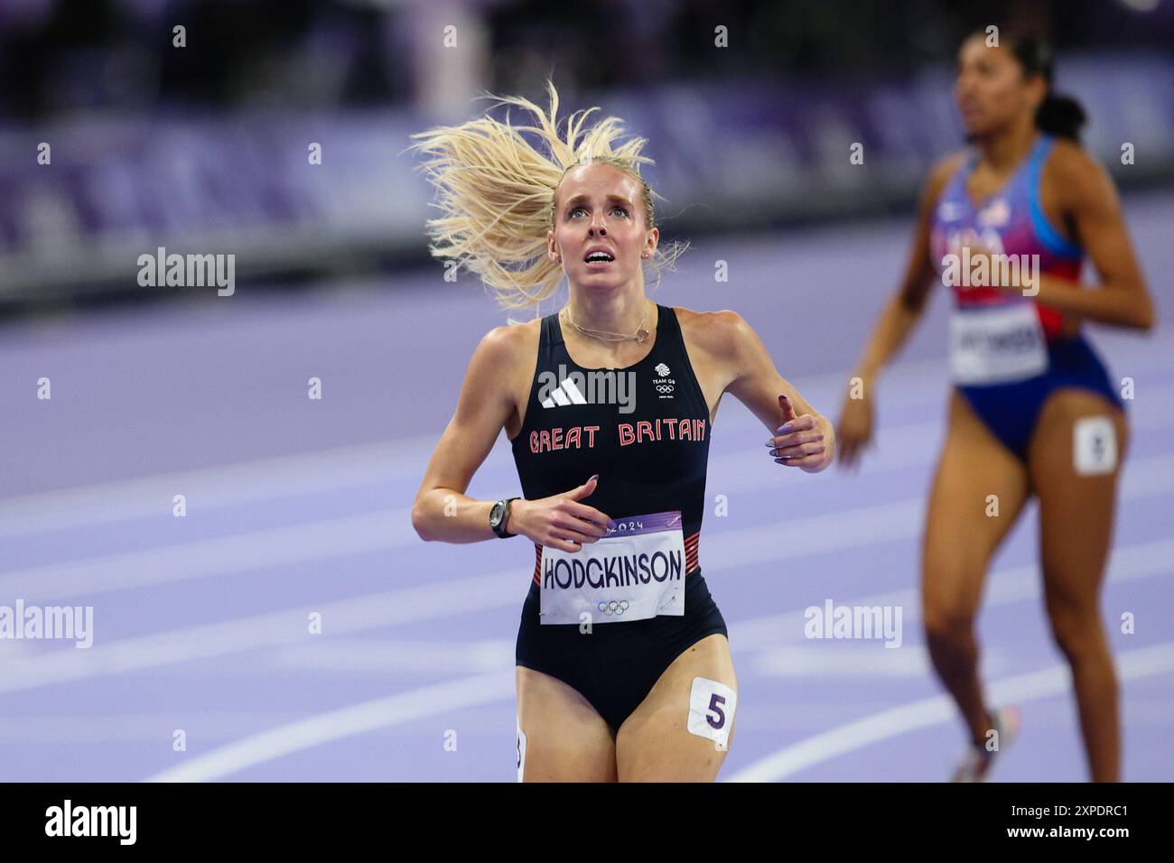 PARIS, FRANCE. 5th Aug, 2024. Keely Hodgkinson of Team Great Britain ...