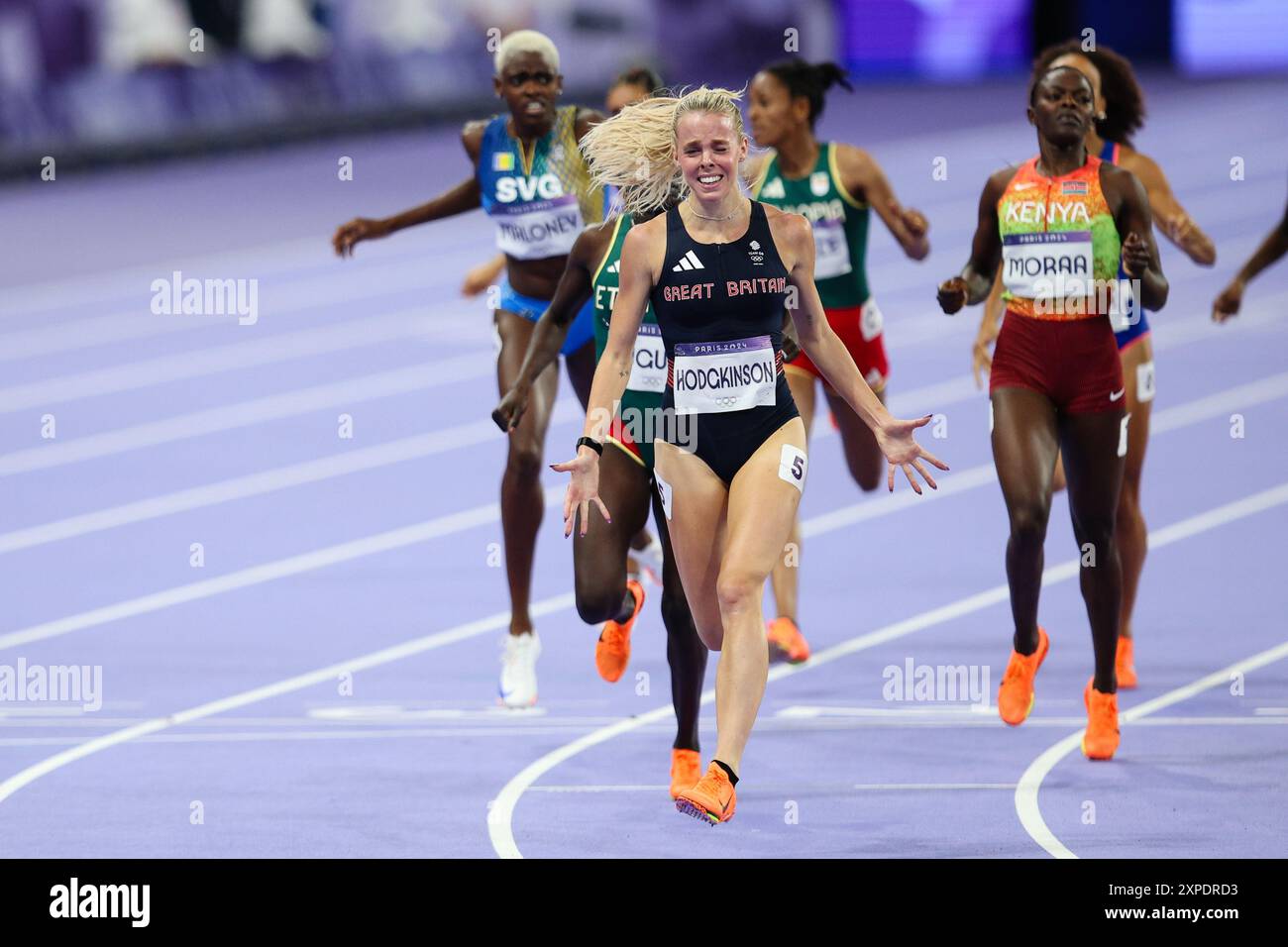 Keely hodgkinson 2024 olympics hi-res stock photography and images - Alamy