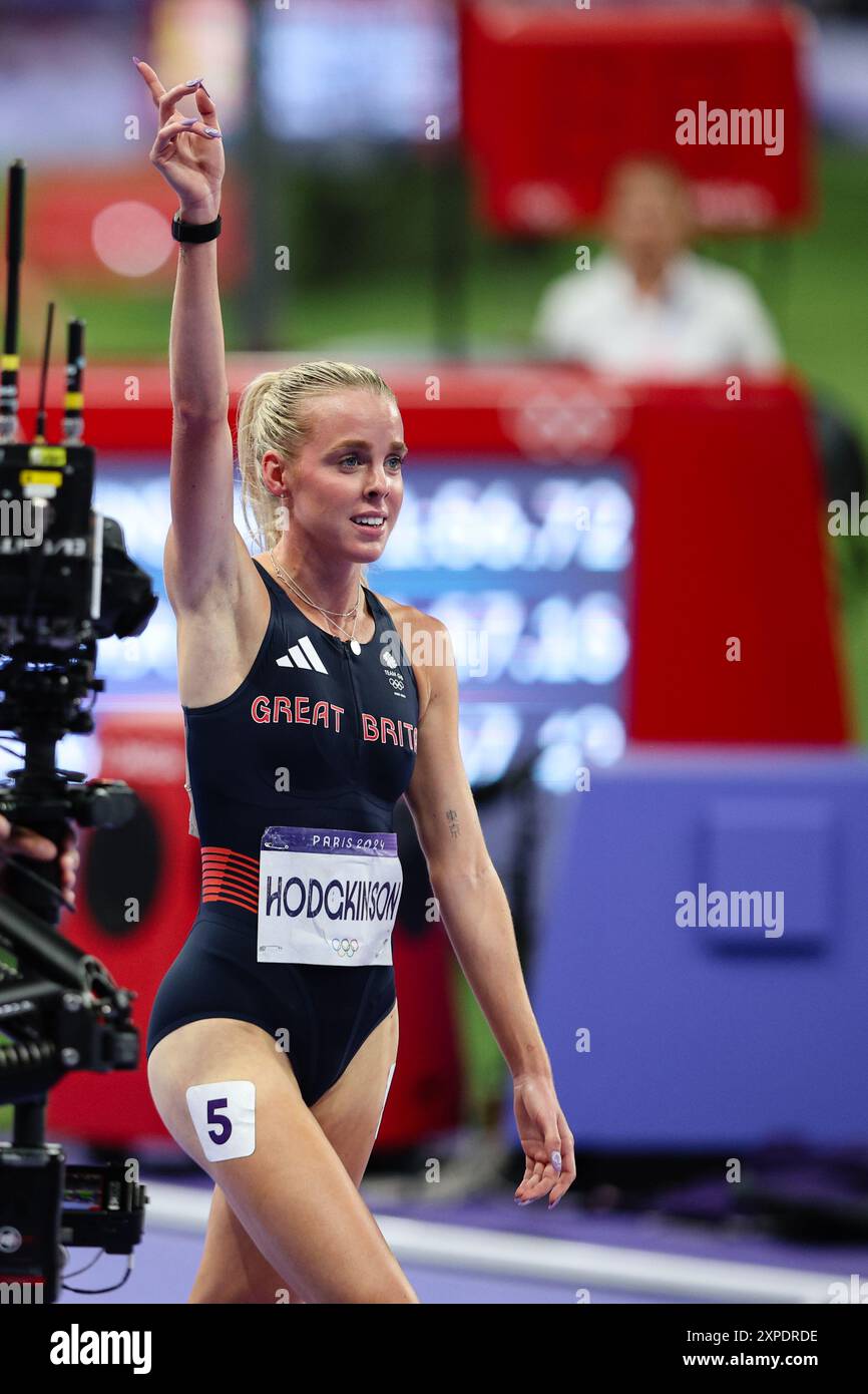 PARIS, FRANCE. 5th Aug, 2024. Keely Hodgkinson of Team Great Britain ...