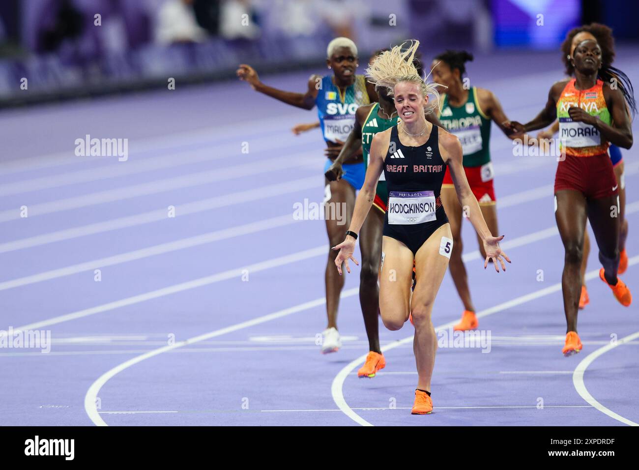 PARIS, FRANCE. 5th Aug, 2024. Keely Hodgkinson of Team Great Britain ...
