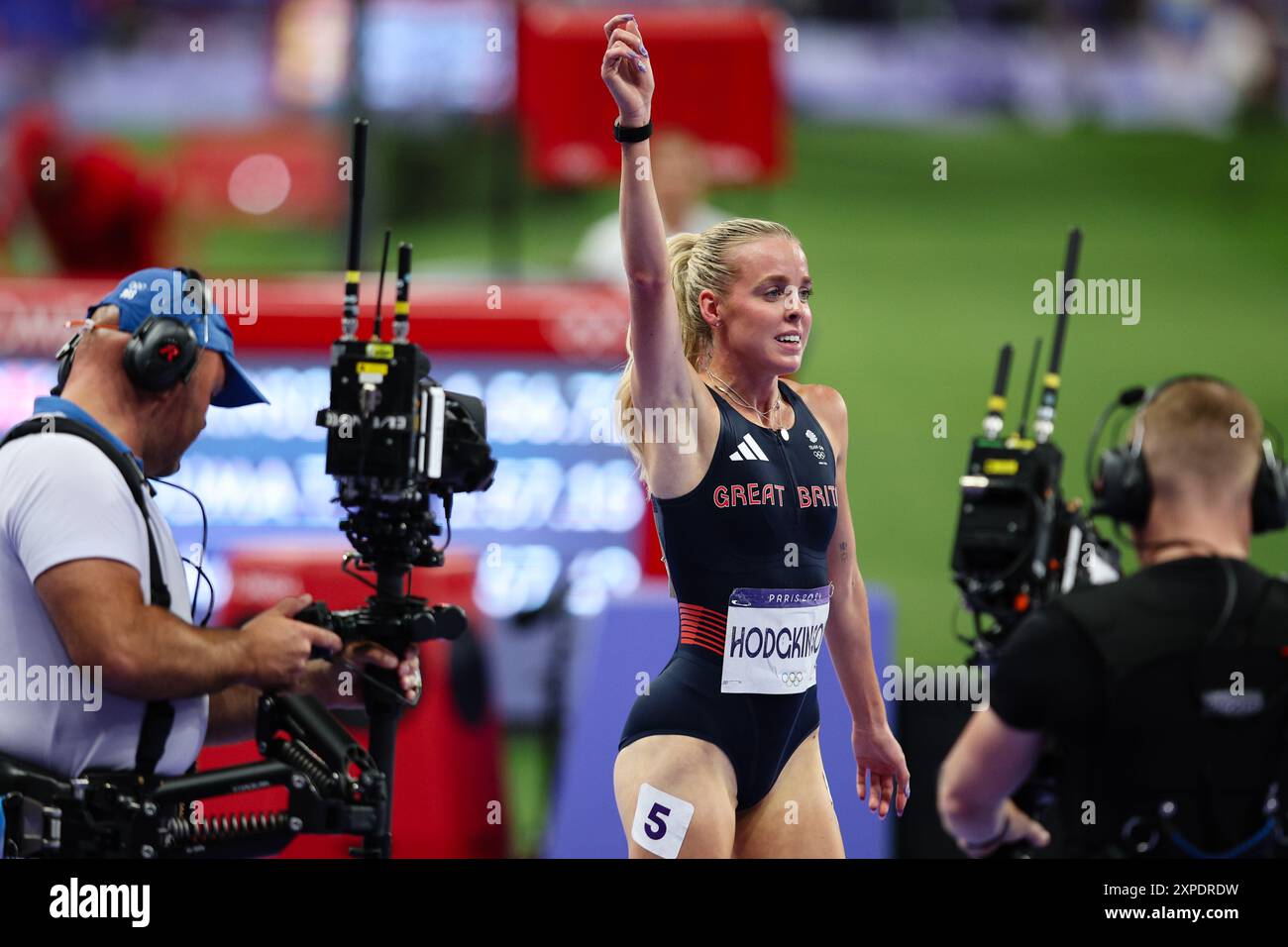 PARIS, FRANCE. 5th Aug, 2024. Keely Hodgkinson of Team Great Britain ...