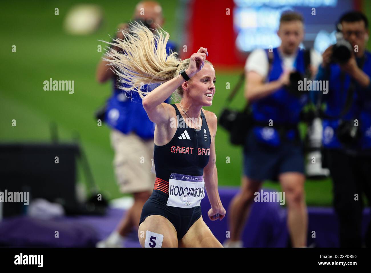 PARIS, FRANCE. 5th Aug, 2024. Keely Hodgkinson of Team Great Britain ...
