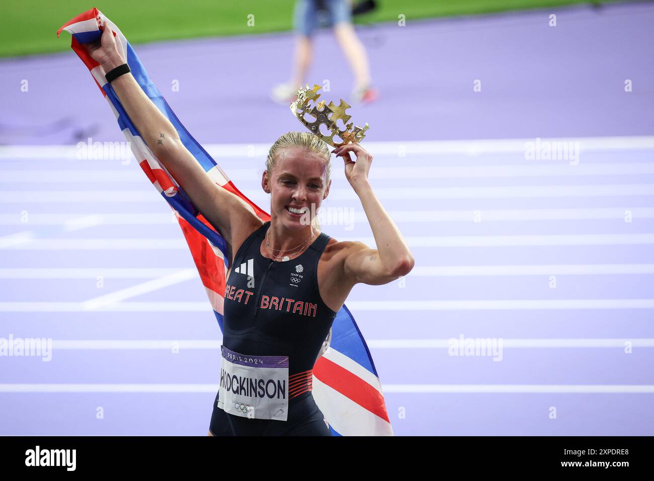 PARIS, FRANCE. 5th Aug, 2024. Keely Hodgkinson of Team Great Britain ...