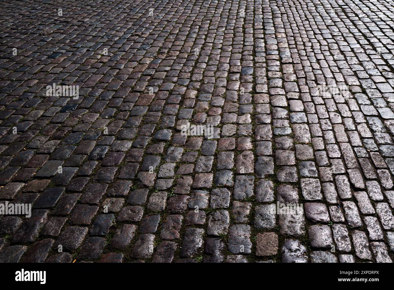 Stone road. Pavement texture. Stonework background for design. Granite ...