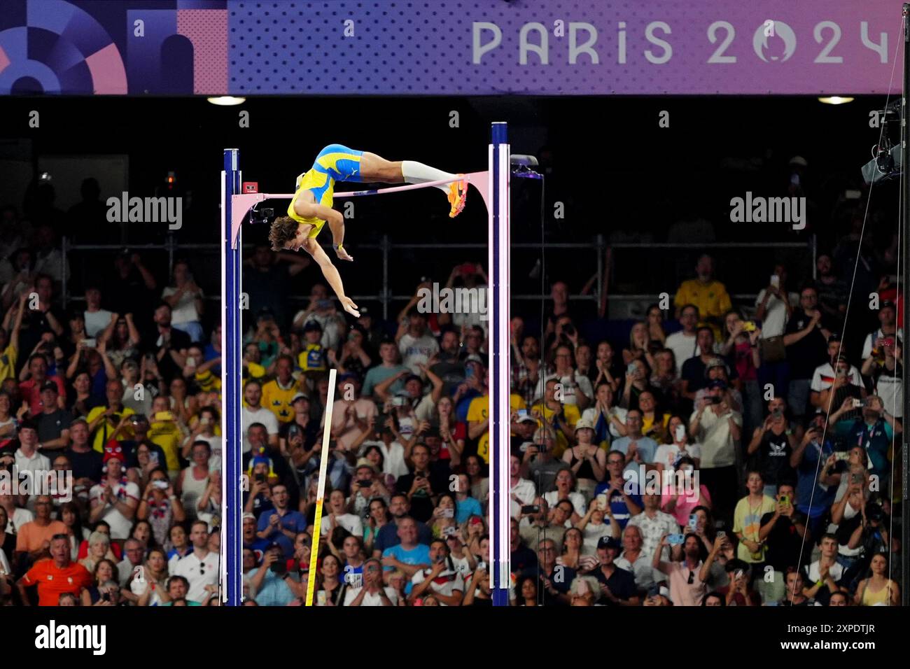 Sweden's Armand Duplantis wins the Men's Pole Vault Final at the Stade ...