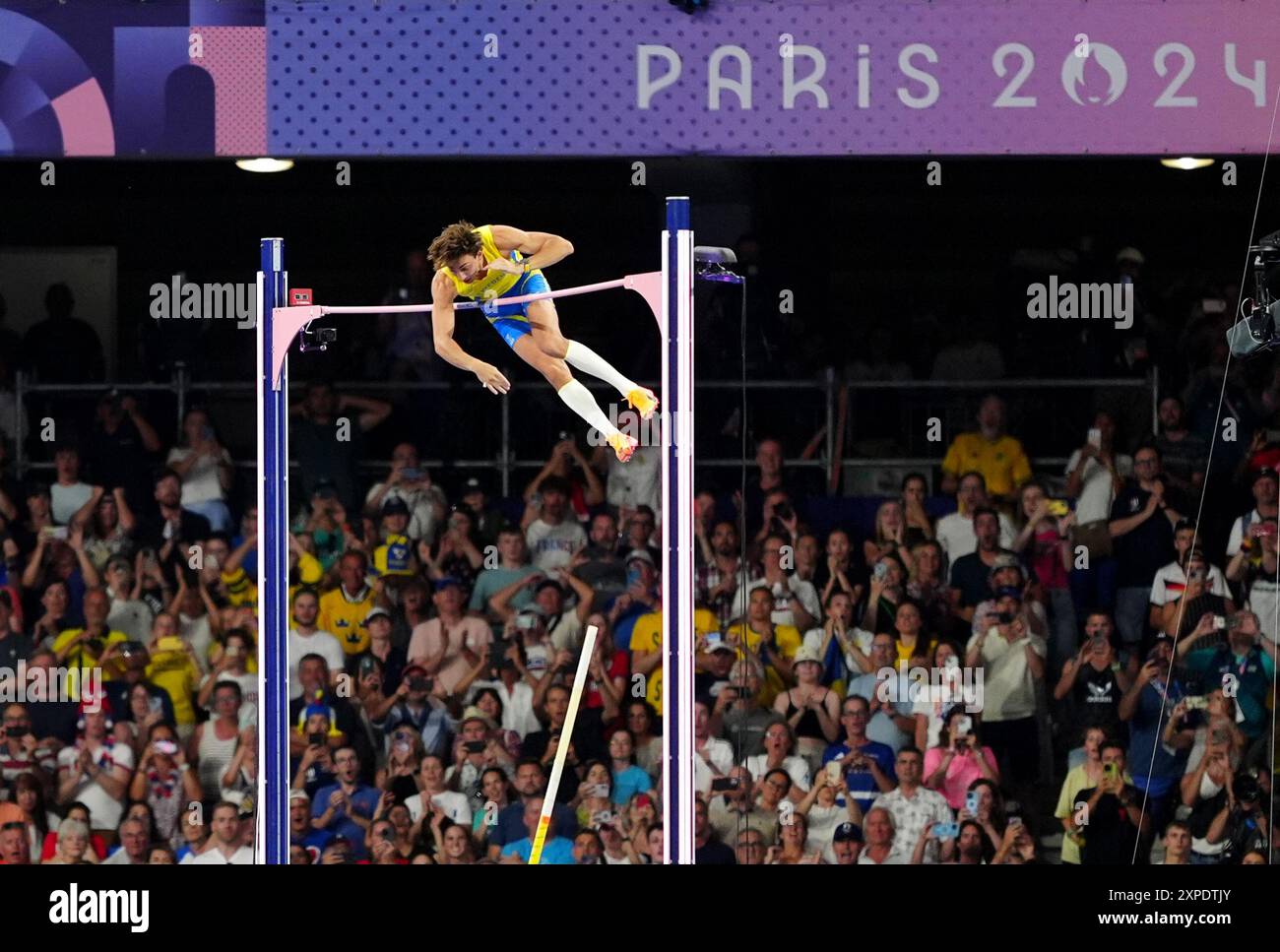 Sweden's Armand Duplantis wins the Men's Pole Vault Final at the Stade ...