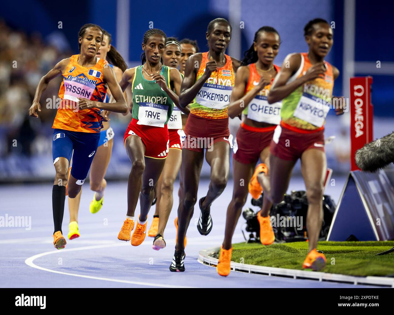 Paris, France. 05th Aug, 2024. PARIS - Sifan Hassan in action in the ...