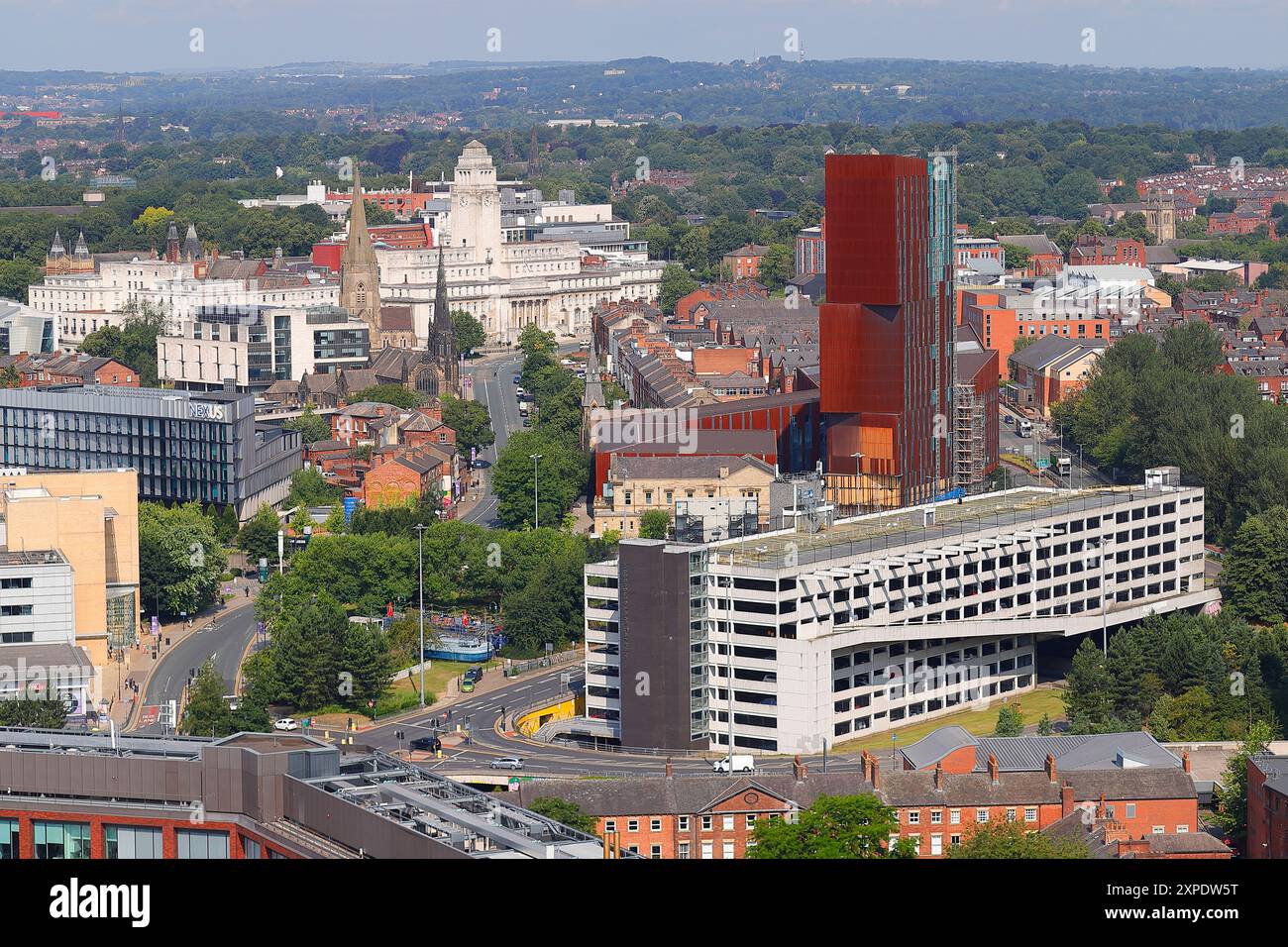 Woodhouse street car park leeds hi-res stock photography and images - Alamy