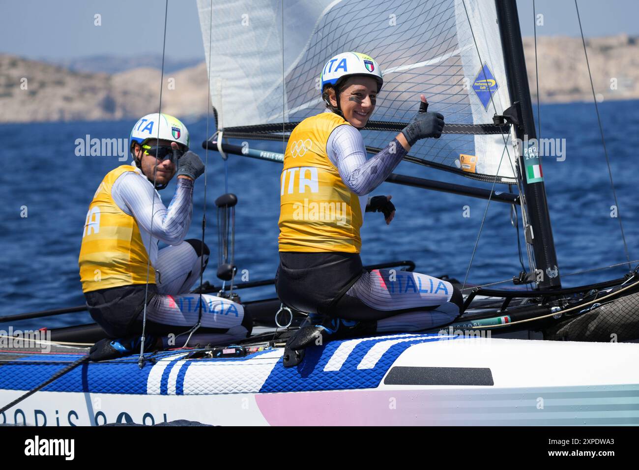 Marseille, France. 5th Aug, 2024. Ruggero Tita/Caterina Marianna Banti ...