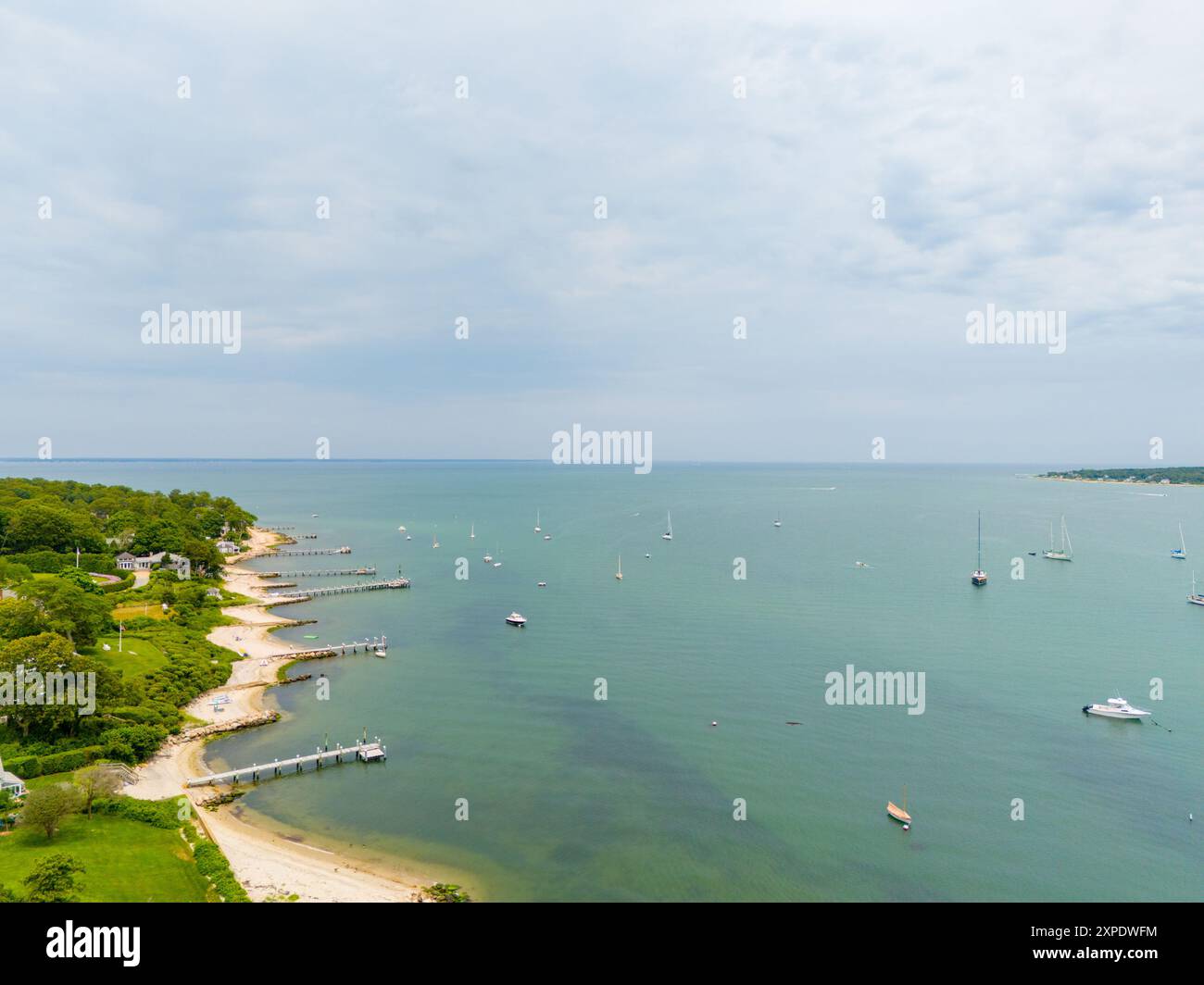 Aerial photo Vineyard Haven on Marthas Vineyard 2024 Stock Photo - Alamy