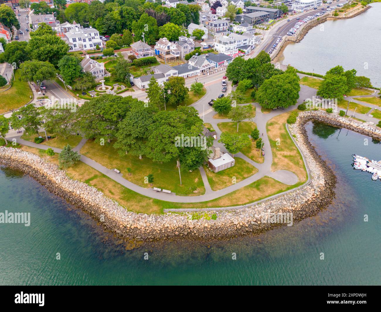 Aerial photo Pilgrim Memorial State Park, Summer 2024 Stock Photo - Alamy