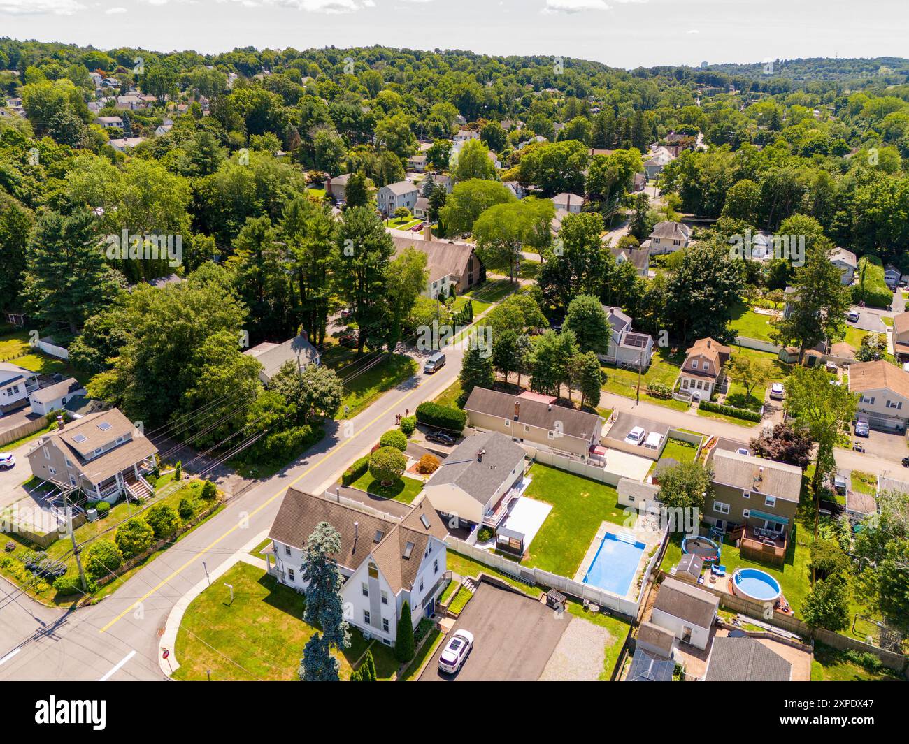 Hawthorne new york 2024 aerial hi-res stock photography and images - Alamy