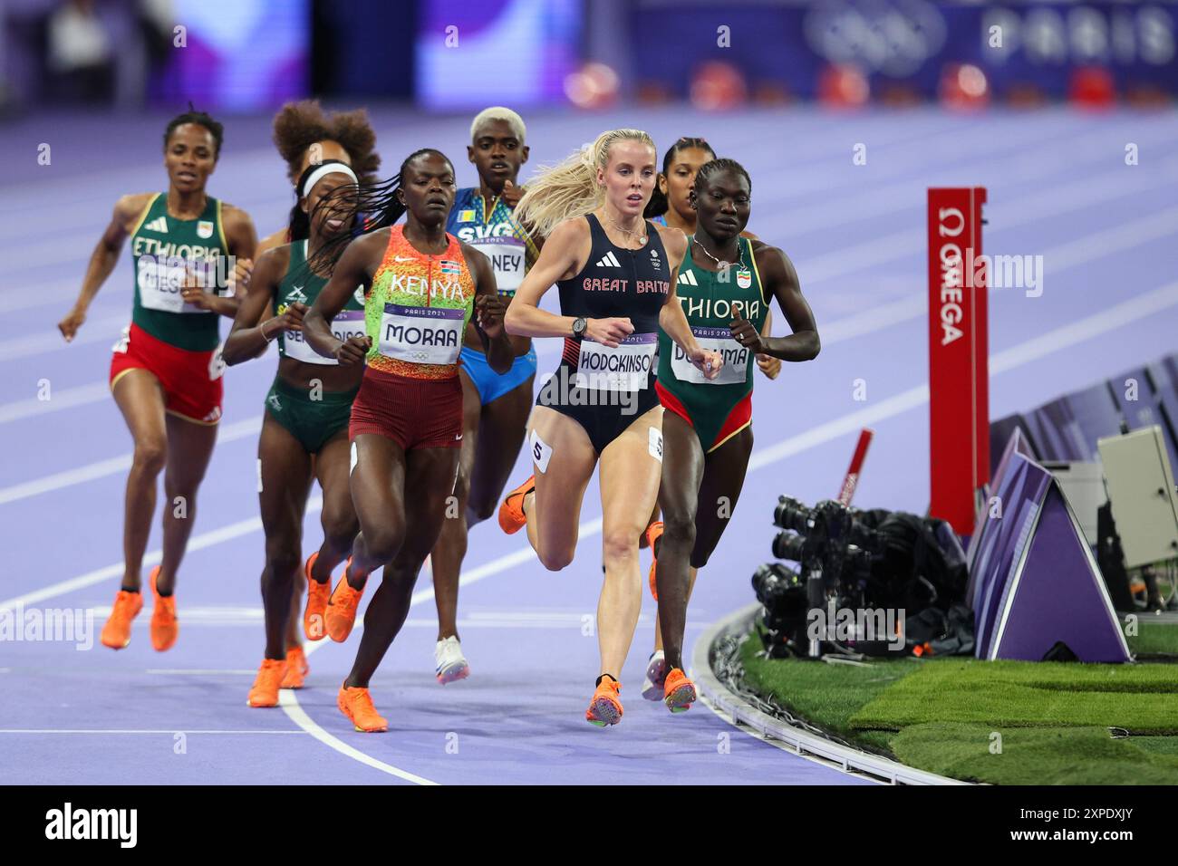 PARIS, FRANCE. 5th Aug, 2024. Keely Hodgkinson of Team Great Britain ...