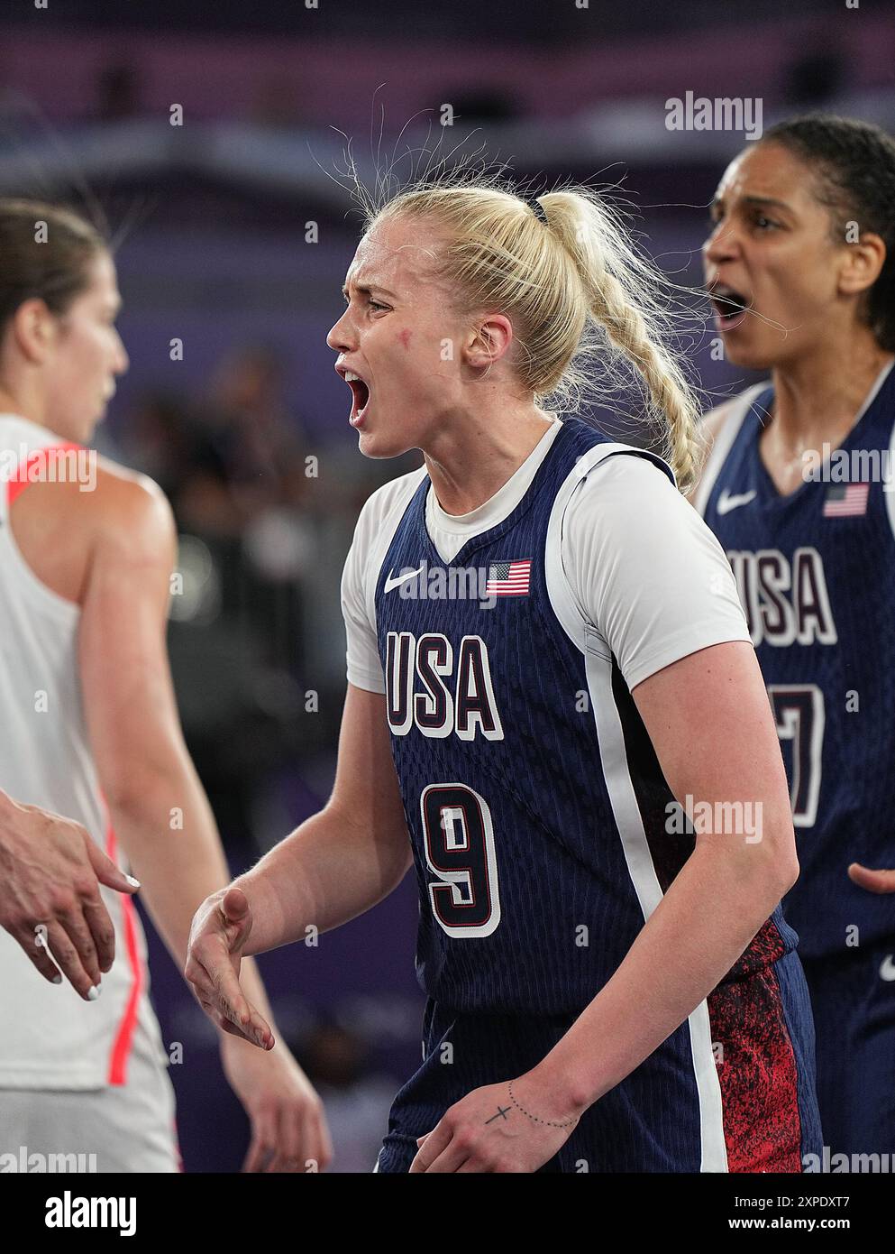 Paris, France. 5th Aug, 2024. Hailey van Lith of the United States ...