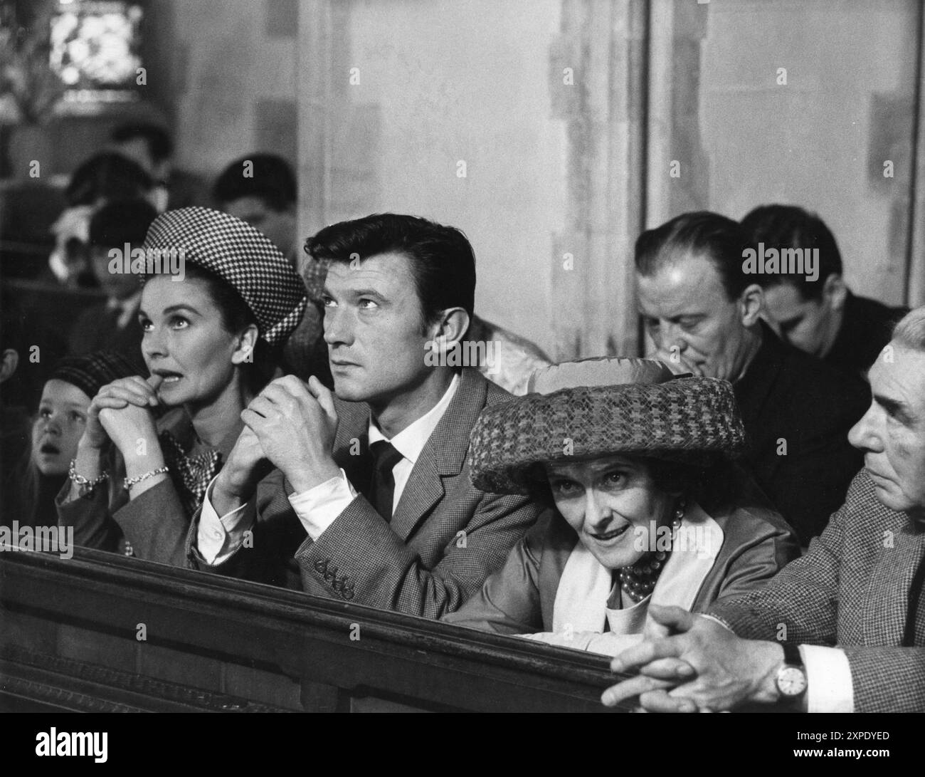 JEAN SIMMONS, LAURENCE HARVEY, AMBROSINE PHILLPOTTS and DONALD WOLFIT ...