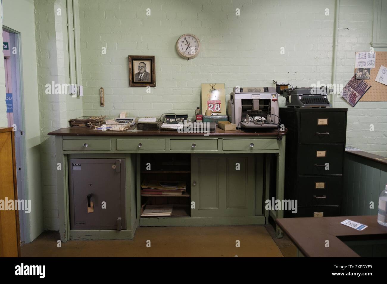 view of the Newman Brothers Coffin Works museum in Birmingham, August 5 ...