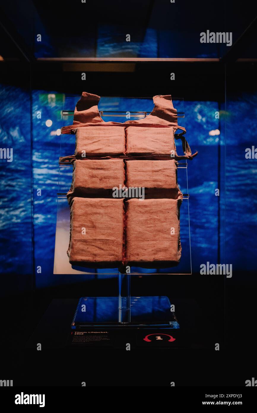 Titanic, The Human Story, Exhibition, Brisbane, Australia August 2024 ...