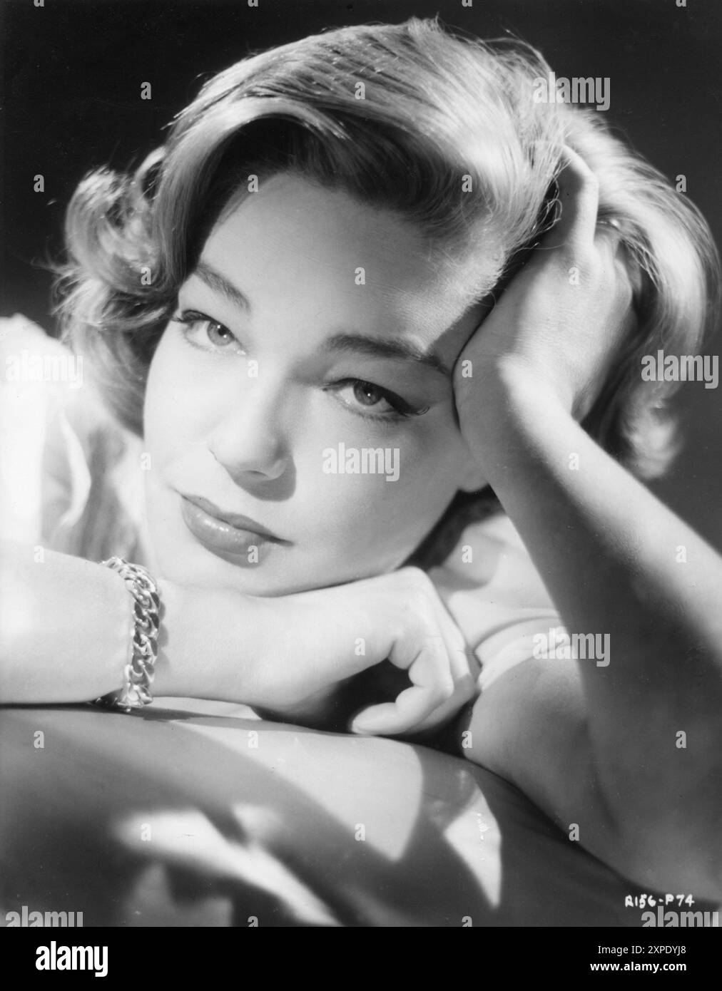A Publicity Portrait of French Actress SIMONE SIGNORET as Alice Aisgill ...