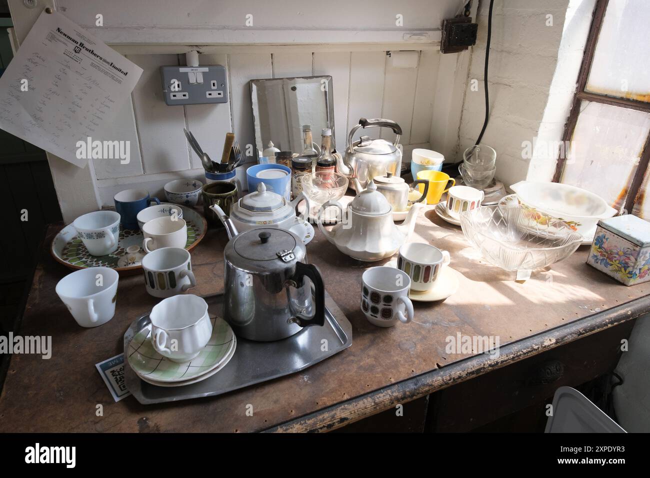 view of the Newman Brothers Coffin Works museum in Birmingham, August 5 ...