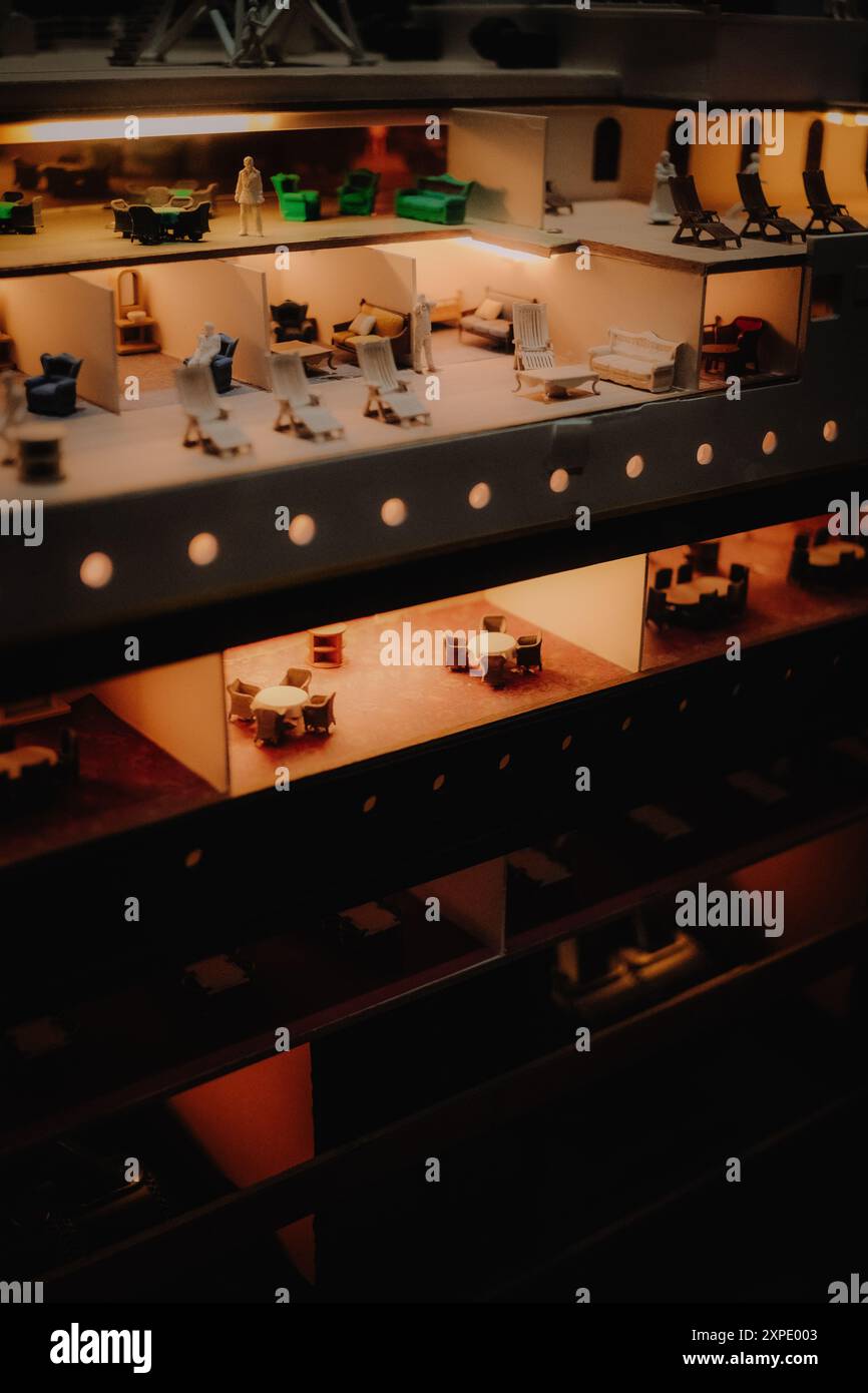 Titanic, The Human Story, Exhibition, Brisbane, Australia August 2024 ...