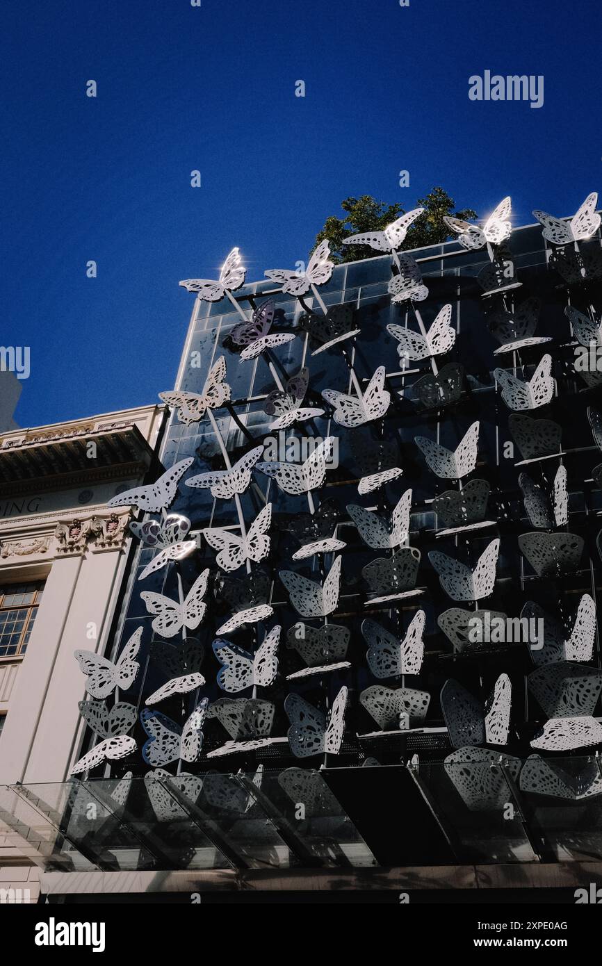 Butterfly building Brisbane City, Australia Stock Photo - Alamy