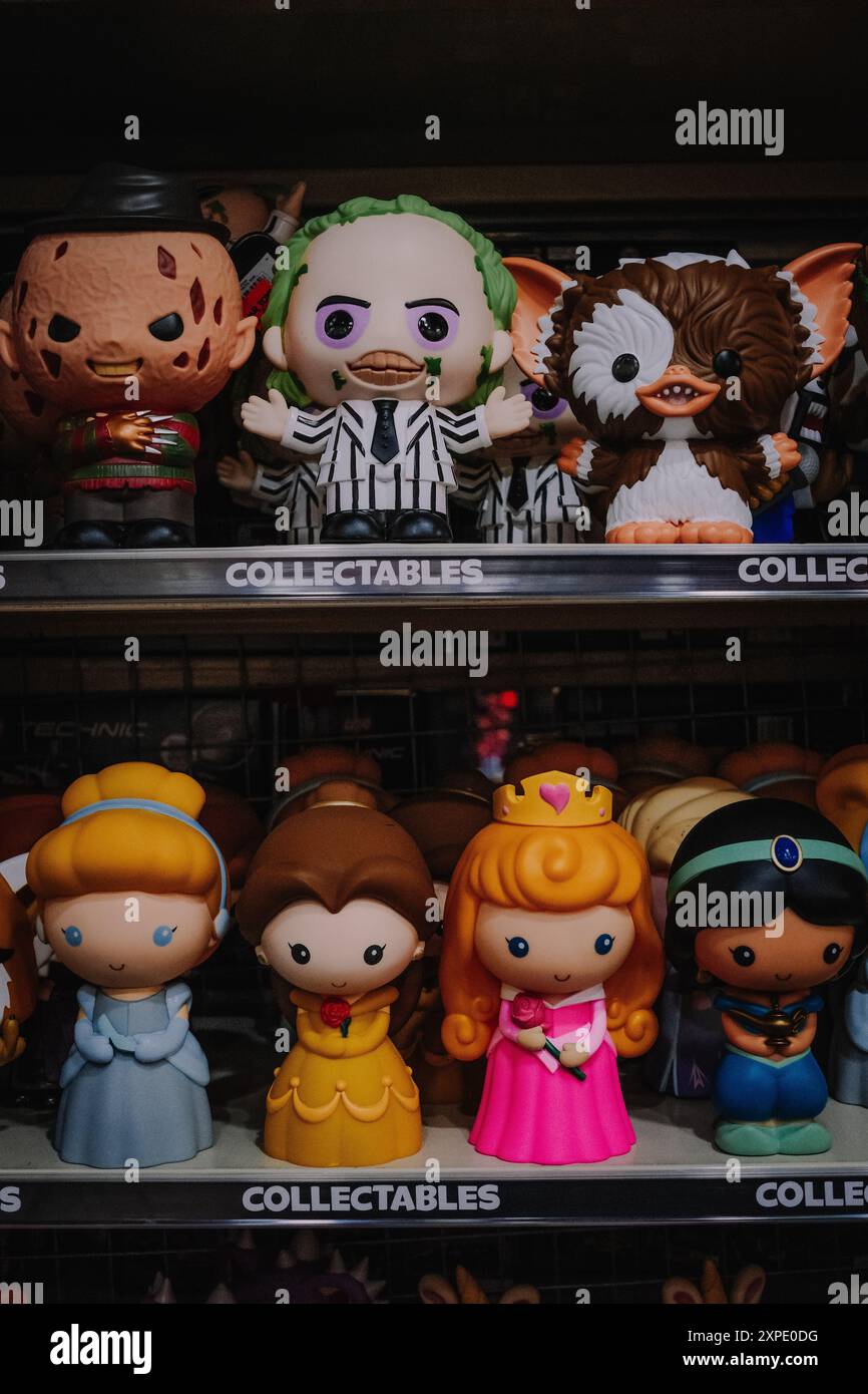 Giant Horror and Disney Princess Toy Figurines Stock Photo - Alamy