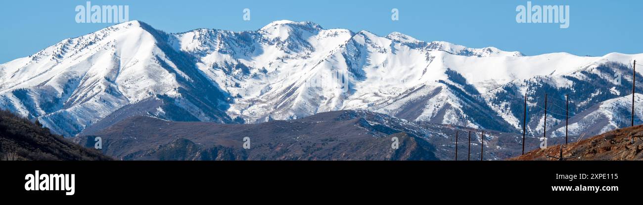 Scenery off of Highway 6 Utah Stock Photo - Alamy