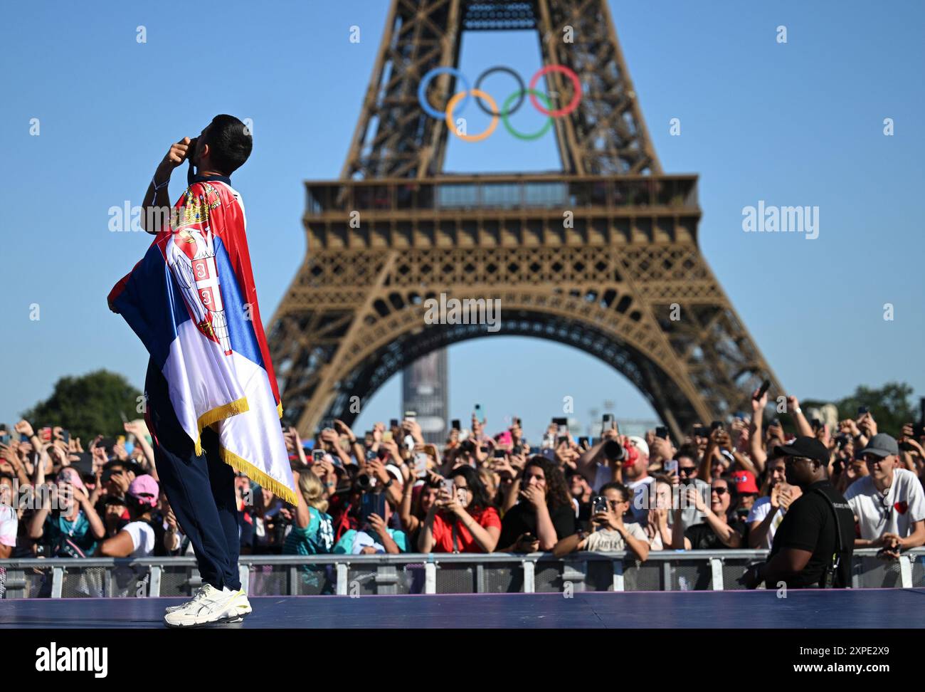 Paris olympics champions park hi-res stock photography and images - Alamy