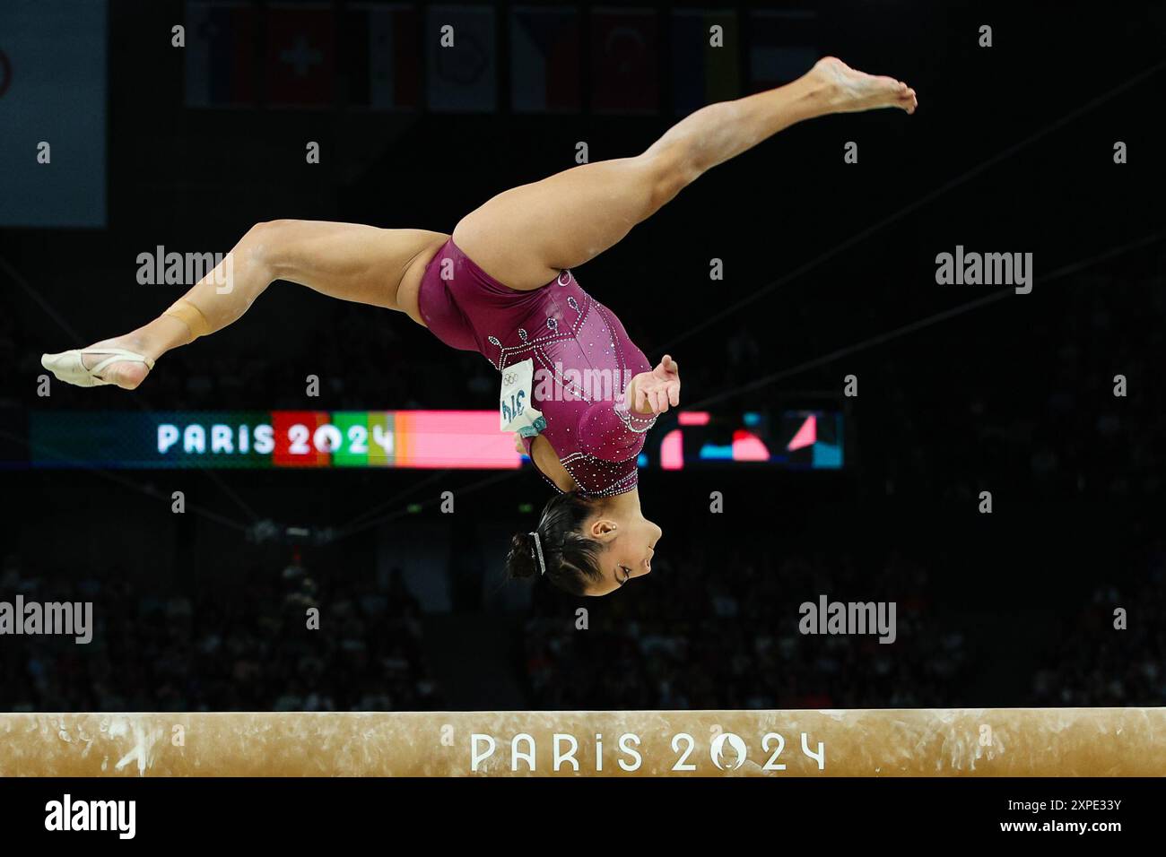 PARIS, FRANCE. 5th Aug, 2024. Julia Soares of Team Brazil competes ...