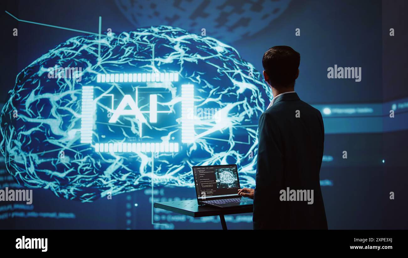 System administrator uses neural networks modeled after human brain to solve complex problems ...