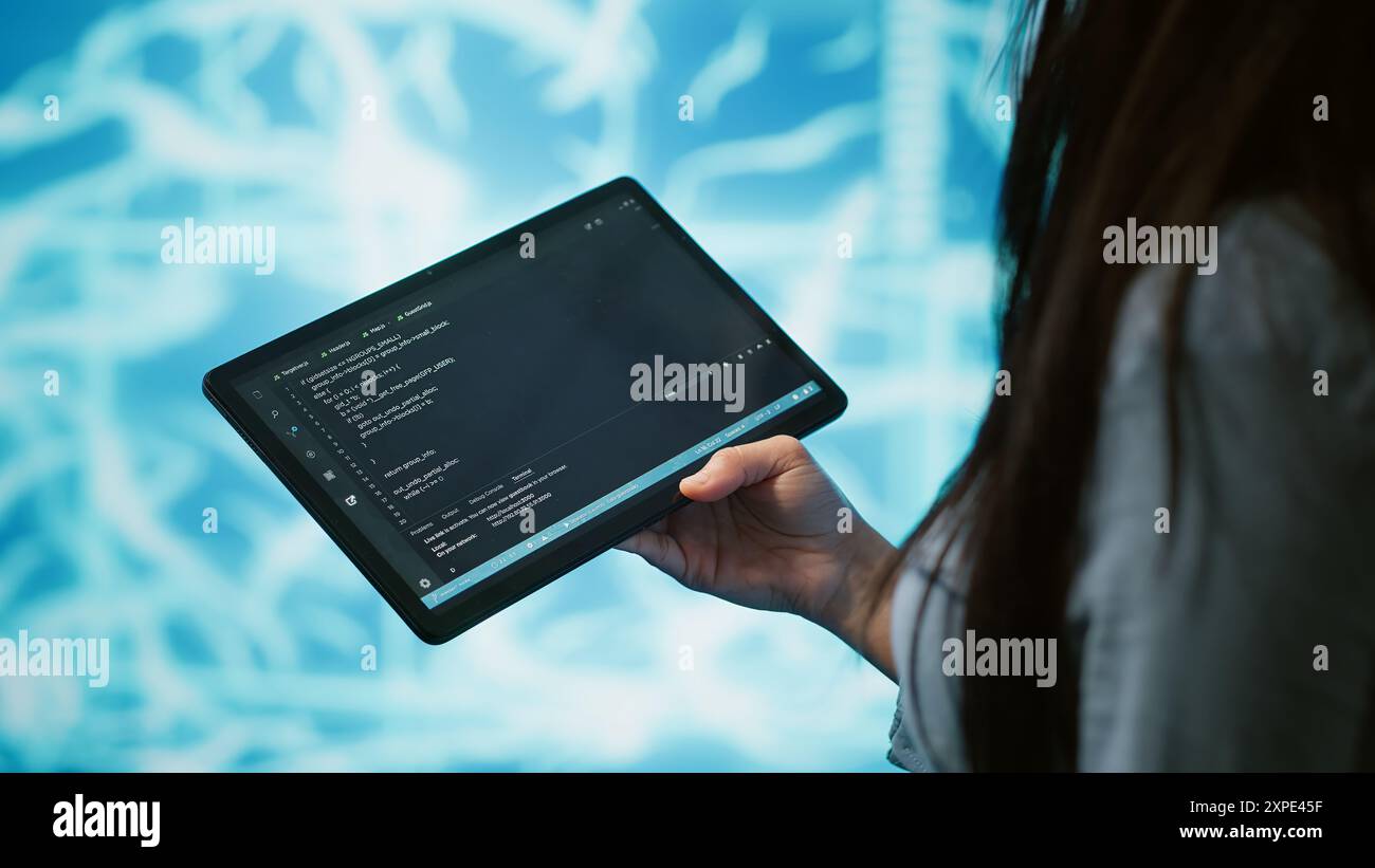 Engineer uses tablet and AI deep neural networks modeled after human ... Engineer uses tablet and AI deep neural networks modeled after human ...