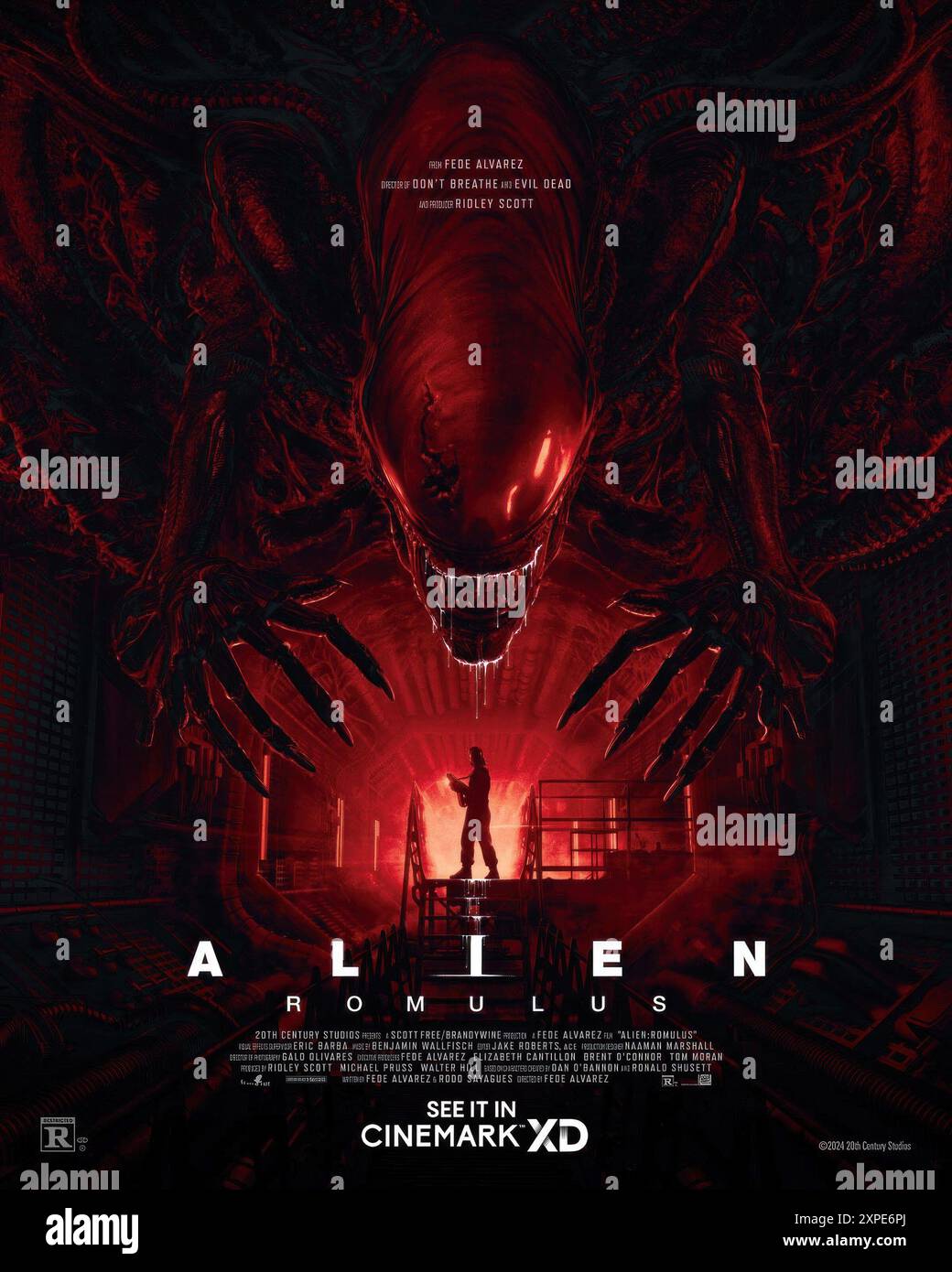 ALIEN: ROMULUS, US Cinemark XD poster, Cailee Spaeny (bottom), 2024 ...