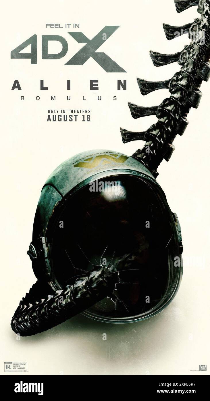 ALIEN: ROMULUS, US 4DX poster, 2024. © Walt Disney Studios Motion ...