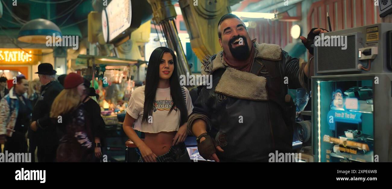 BORDERLANDS, Benjamin Byron Davis (right), 2024. © Lionsgate Films ...