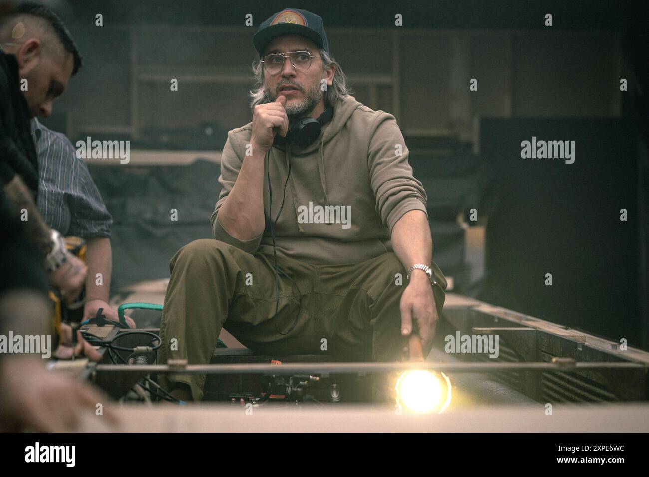 ALIEN: ROMULUS, director Fede Alvarez, on set, 2024. ph: Murray Close ...